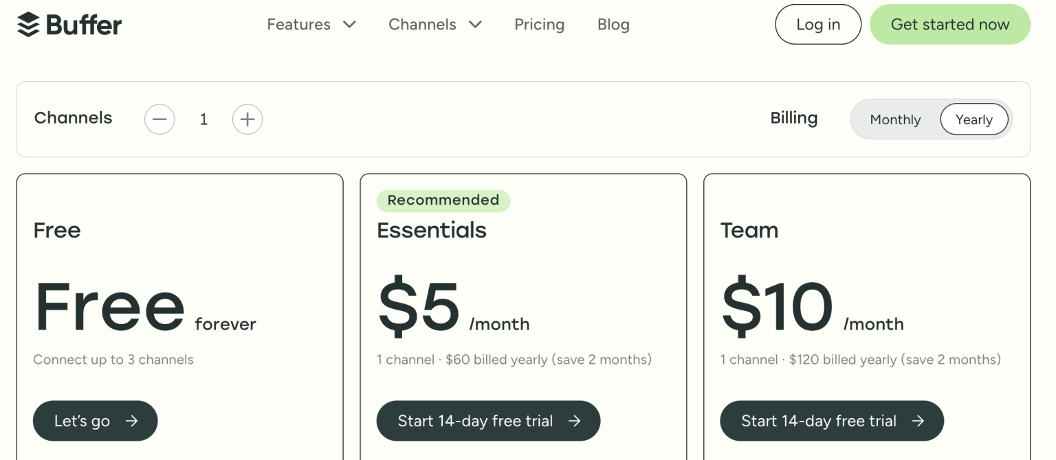 Buffer ¿Qué es y cuanto me cuesta?